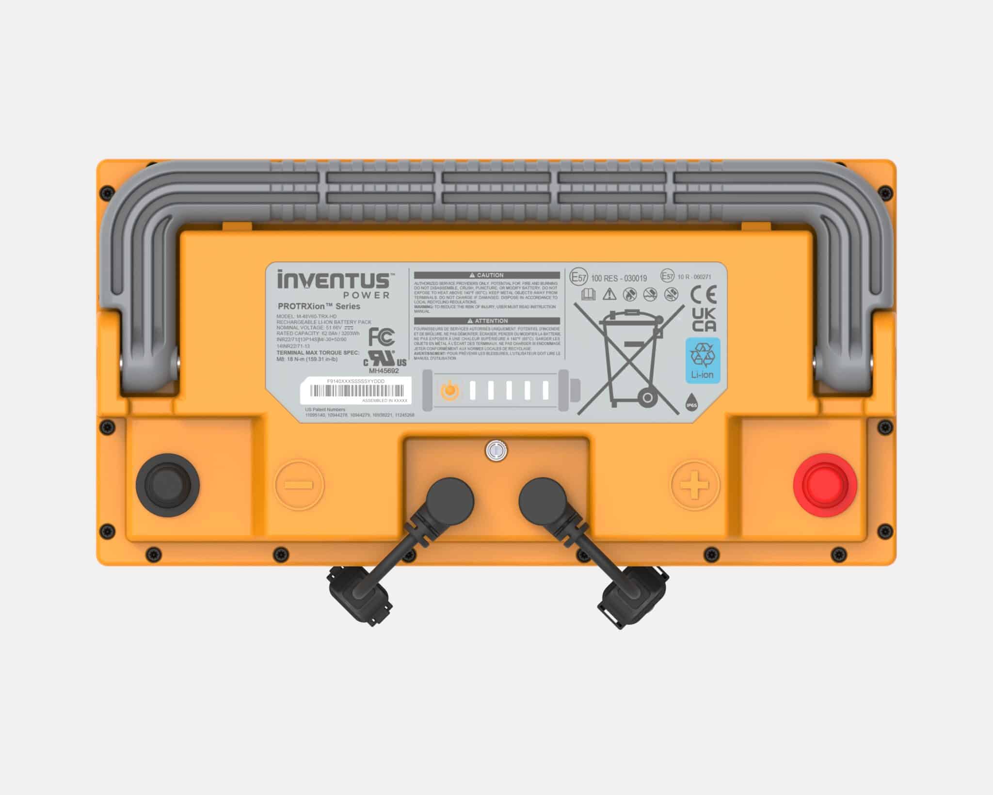 M-48V60-TRX-HD PROTRXion® HD Lithium-ion Battery Pack - Inventus Power