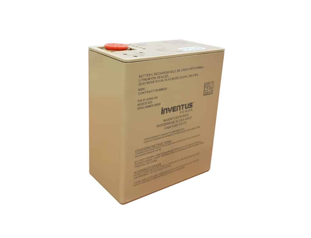 MB-2590-300 High Capacity Rechargeable Li-ion Battery with SMBus ...